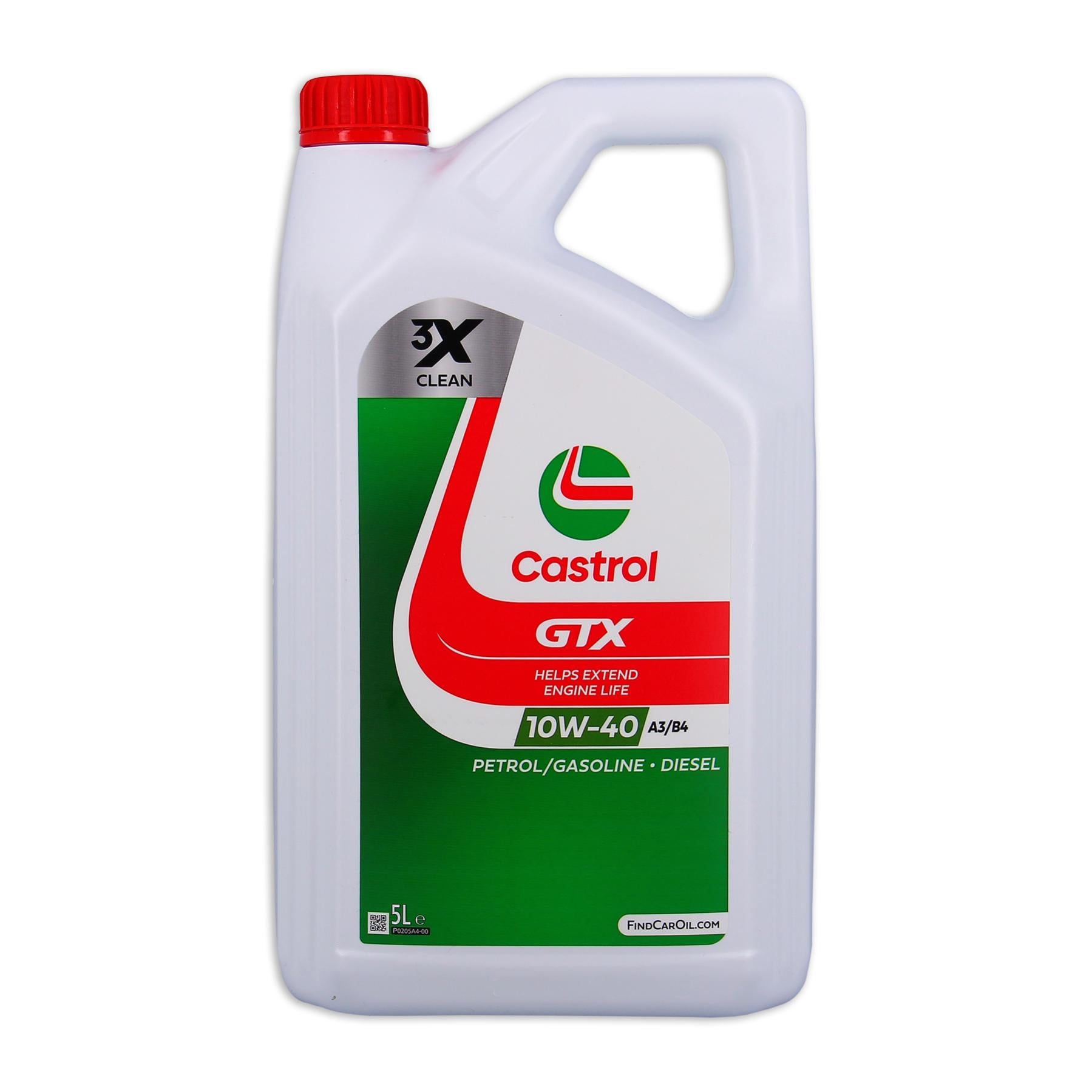 CASTROL GTX 10W-40 A3/B4 5L | Leroy Merlin