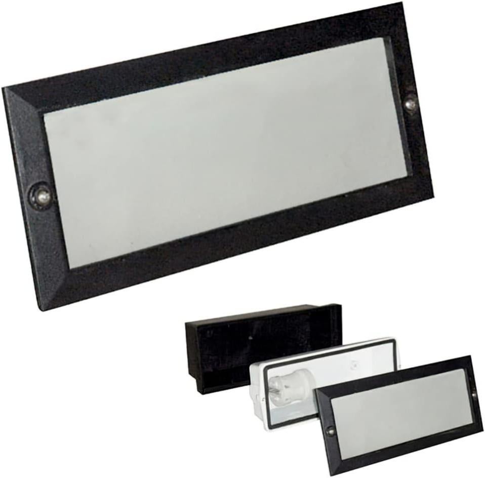 Area lite F291812 Input incasso rettangolare 18w nero - Nuovo | Leroy ...