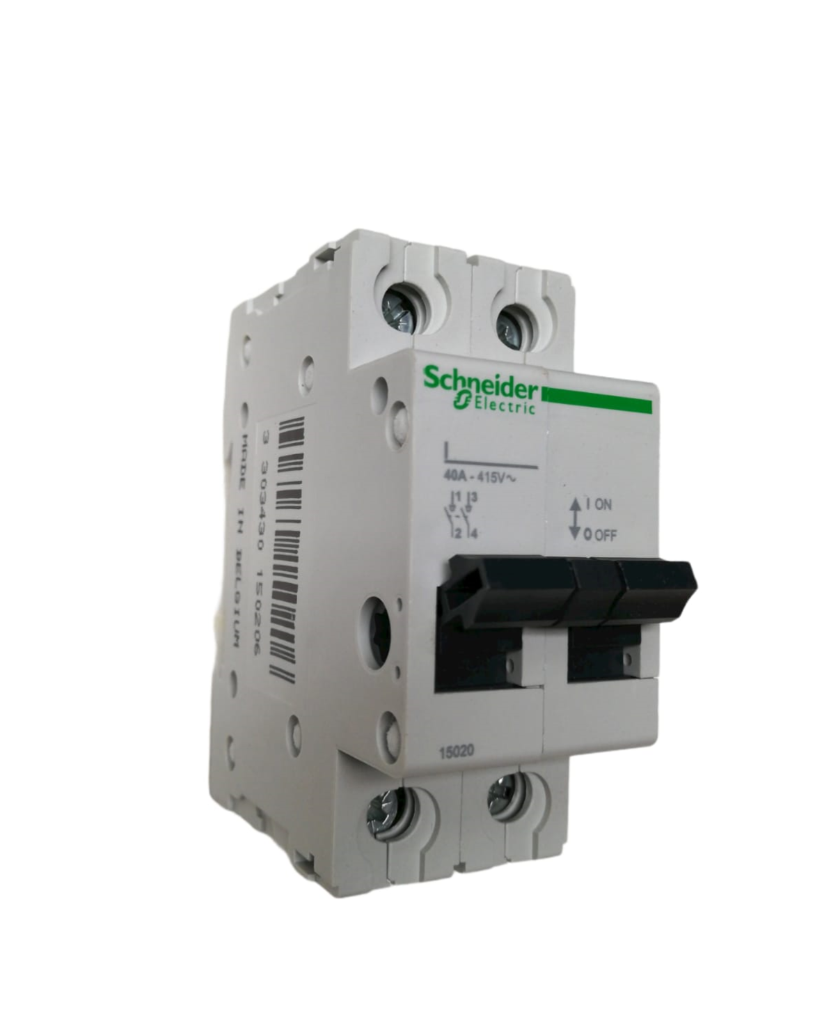 Schneider 15020 interruttore sezionatore 2p 40a 2 moduli 415ac - Nuovo | Leroy Merlin