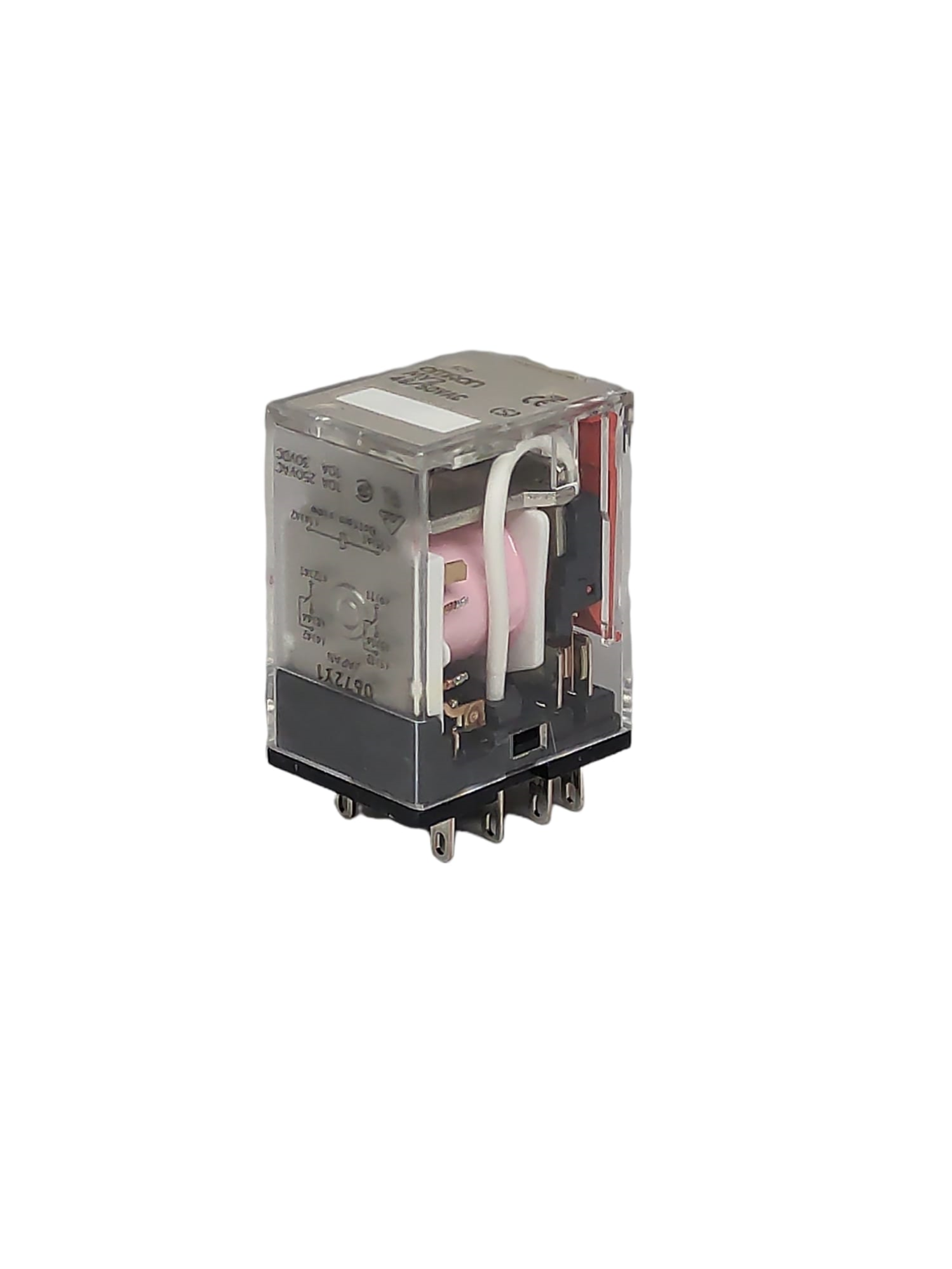 Omron my24850acs-15331 rele' 2spdt, 10a 250vca, terminali a innesto ...