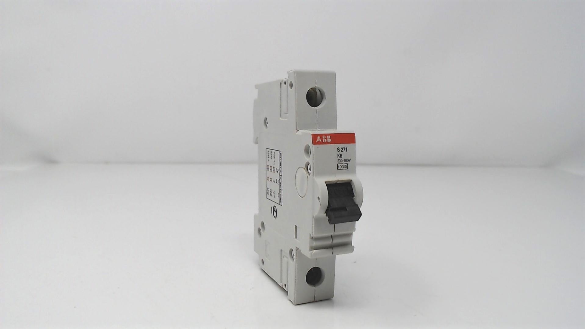 Abb s271 k8 interruttore magnetotermico 1p 8a 10000 1 modulo ef 367 6 - Nuovo | Leroy Merlin