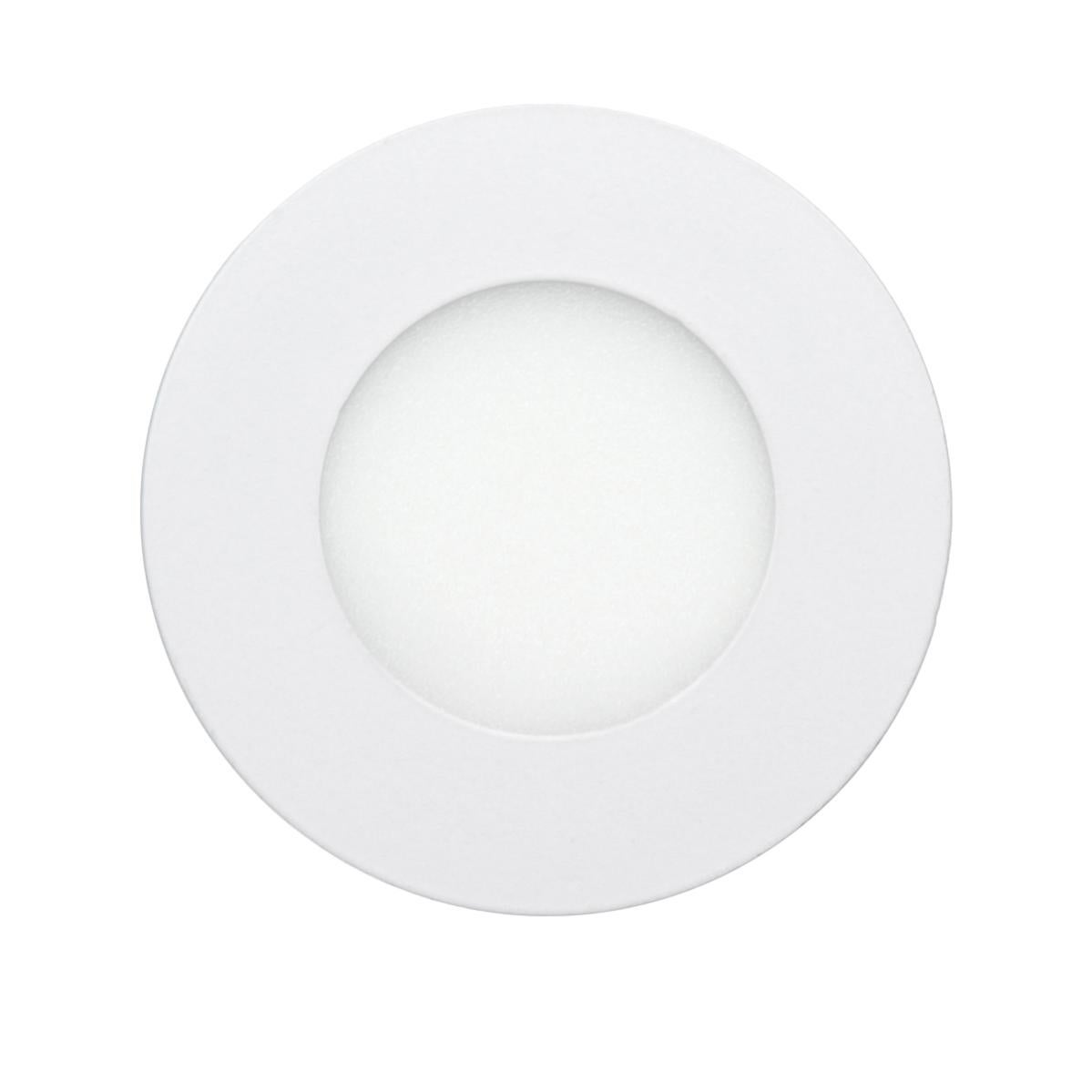 Jeu De 20 Spots Led Ultra-mince, Ecd Germany, 3 W, Rond, 85 Mm, 4000 K ...