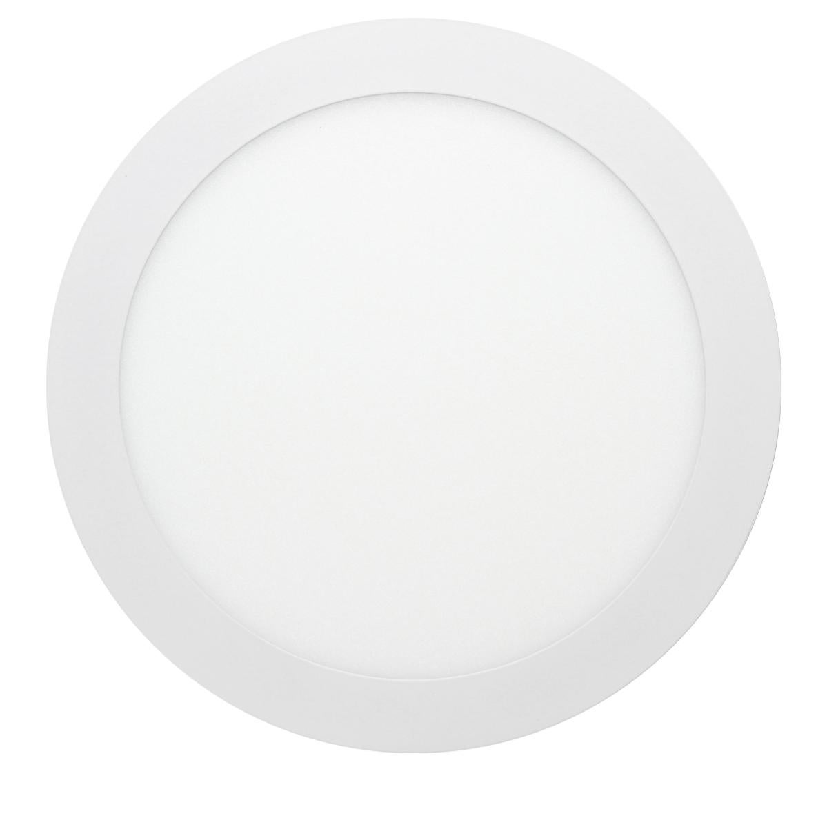 Spot Led Ultra-mince, Ecd Germany, 18 W, Rond, 220 Mm, 6000 K, Lumière ...
