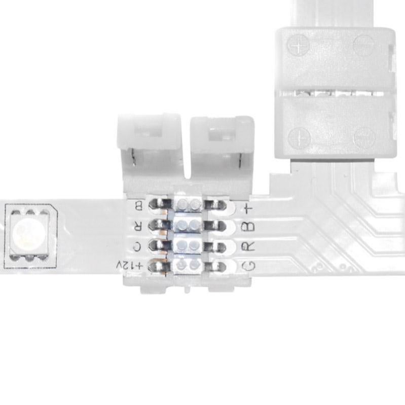 Ecd Germany 5 X Rgb Led Stripe Bar Connector Adattatore Connettore ...