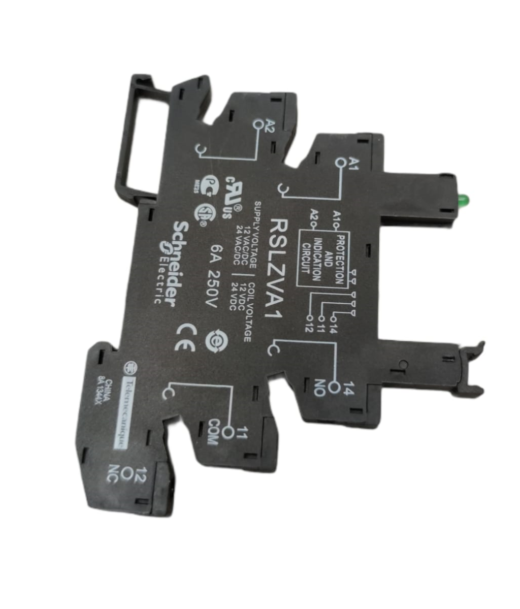 Embase - pour relais rsl - 12/24v ac/dc - borne à vis - schneider ...