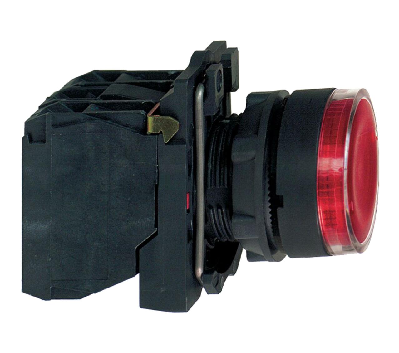 Schneider xb5aw34b5 pulsante luminoso rosso led 24v - Nuovo | Leroy Merlin