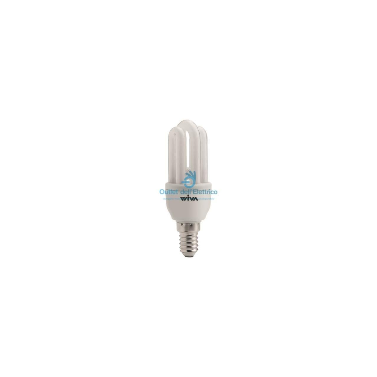 Wiva 11070010 Lampada fluorescente 3ut2 4000k 11w e27 - Nuovo | Leroy ...