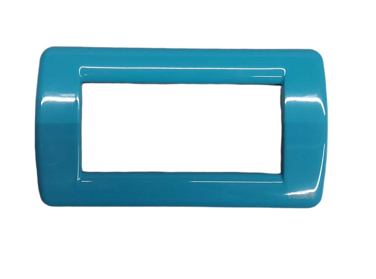 Vimar 16754 06 placca 4m met rondo turchese - Nuovo | Leroy Merlin