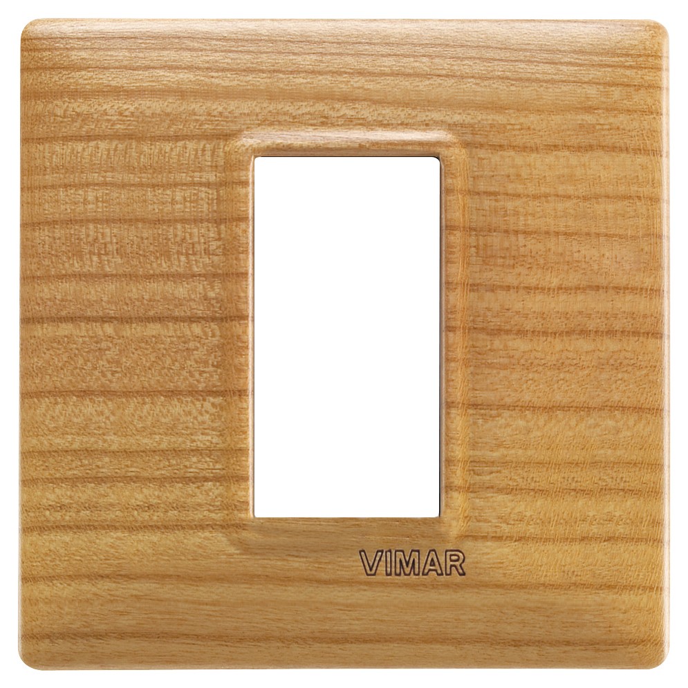 Vimar 14641 63 placca 1 moduli legno ciliegio vimar serie plana - Nuovo ...