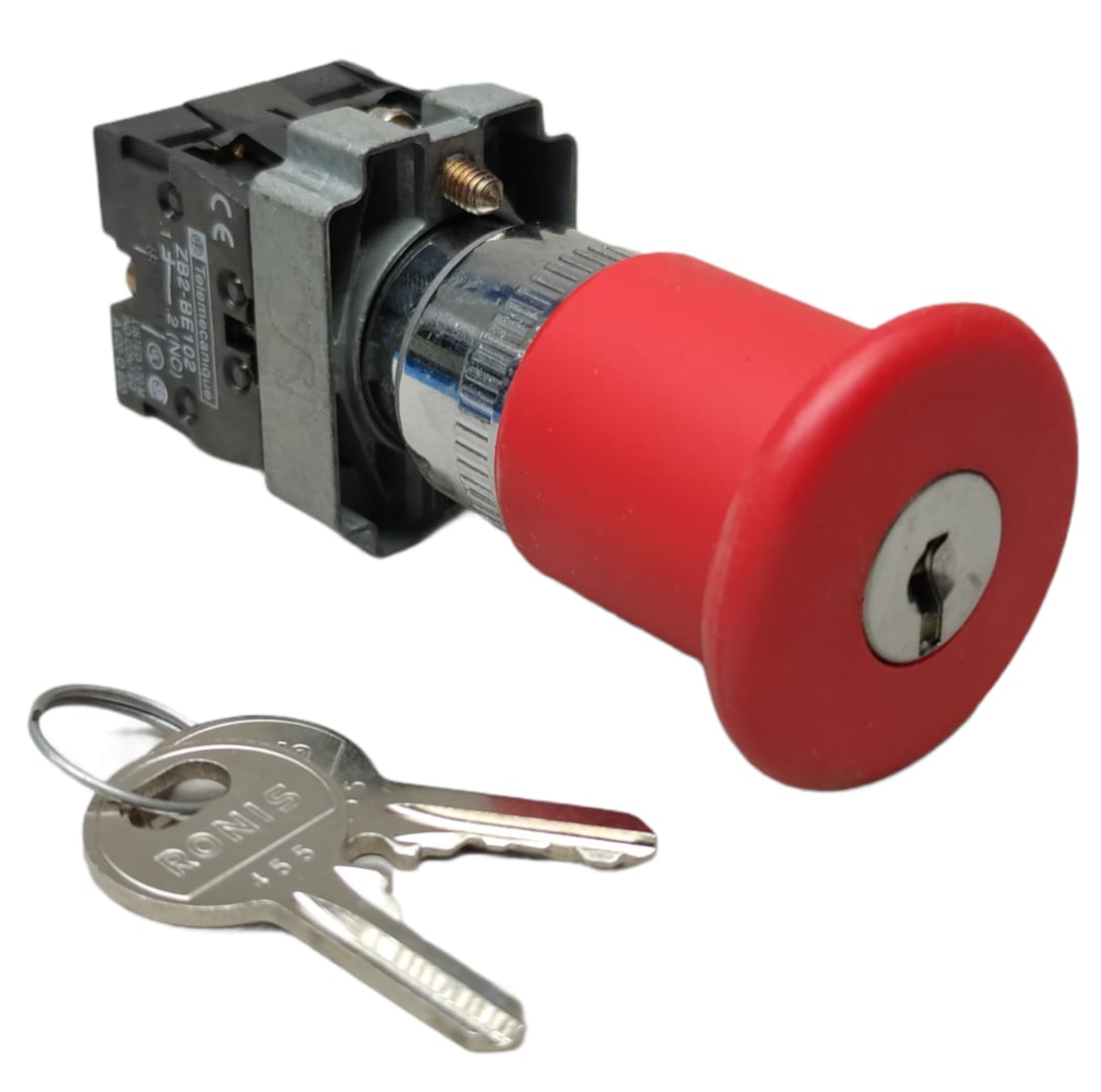 Schneider pulsante a fungo rosso xb2bs9445 - Nuovo | Leroy Merlin