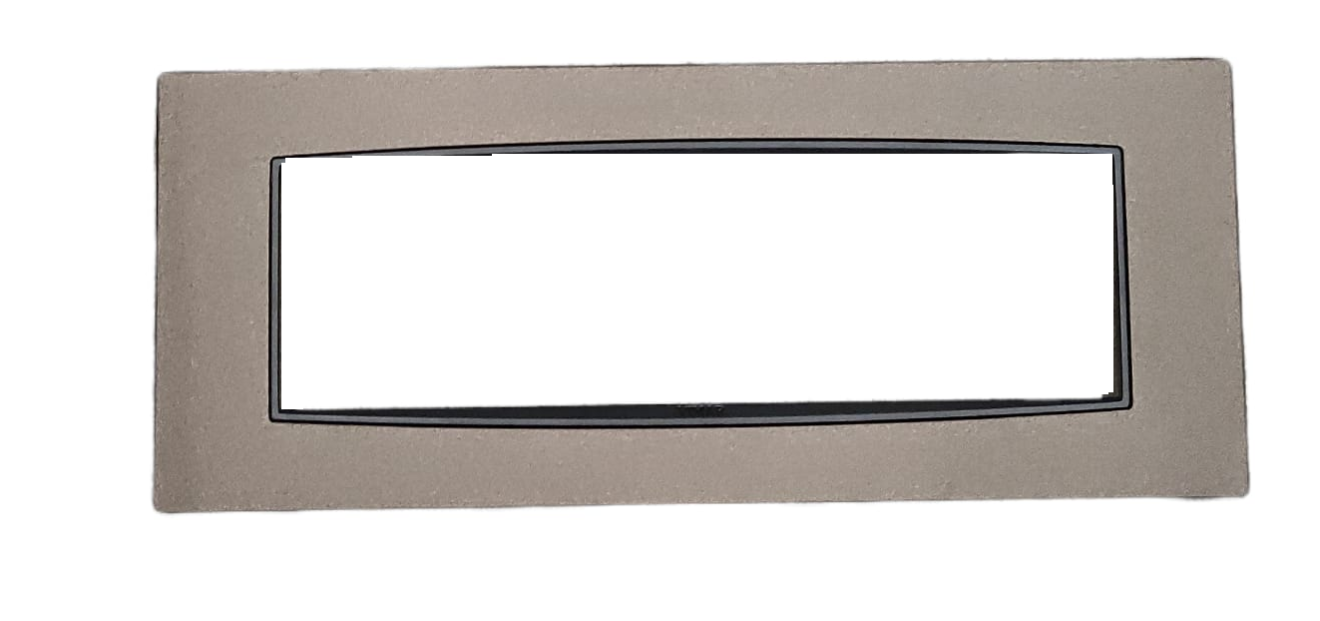 Vimar 20657 14 placca classic 7 moduli titanio matt - Nuovo | Leroy Merlin