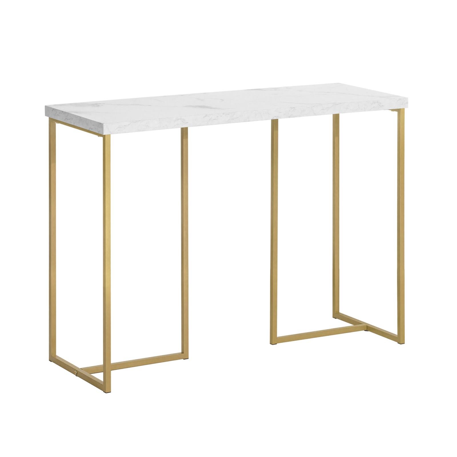 SoBuy FSB58-G Table Console Table d'Appoint en Fer Haute Qualité pour ...