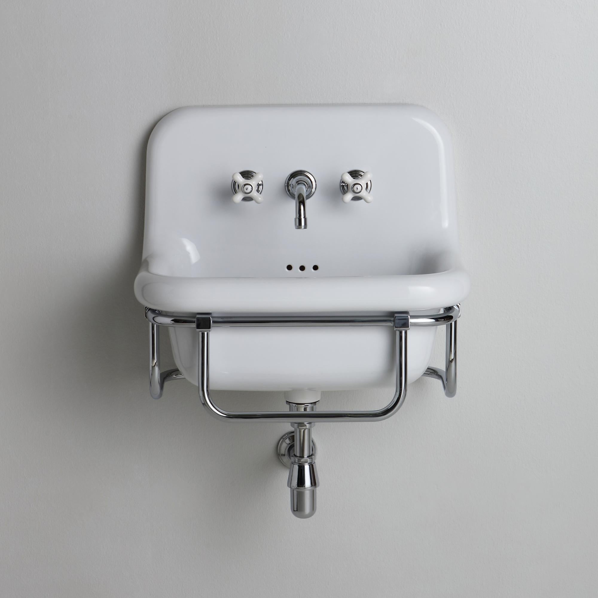 Lavabo Rétro Bianco 60cm TRUE COLORS firmato BLEU PROVENCE | Leroy Merlin