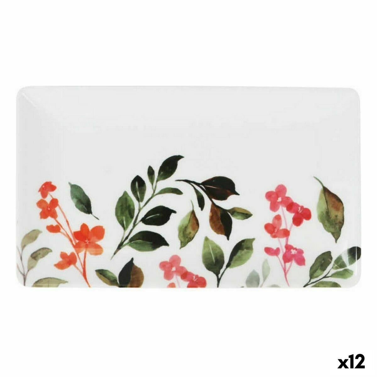 Plateau apéritif La Mediterránea Petunia Mélamine Brille 25 x 15 x 2 cm ...