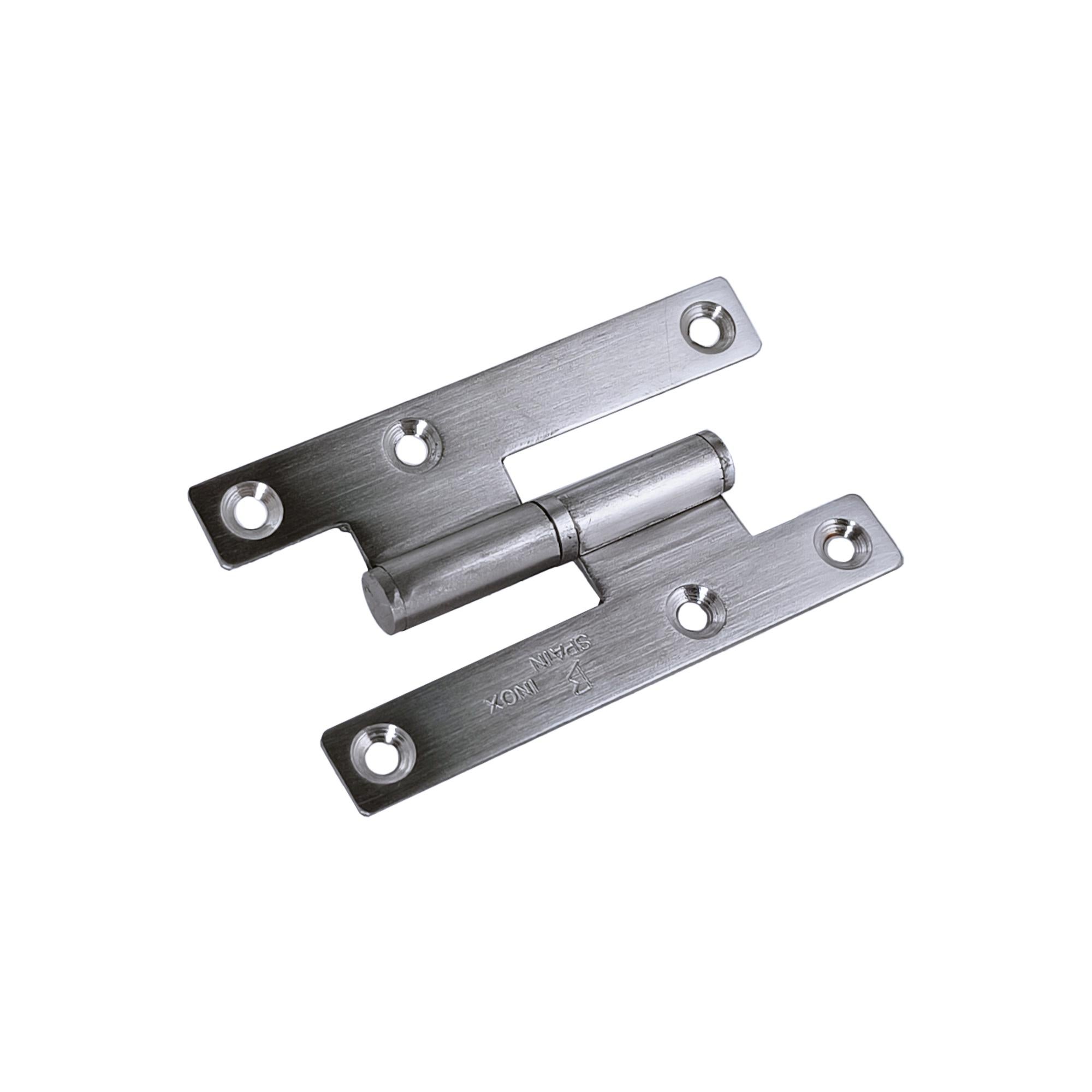 M.PASCUAL - Pack 3 unds Pernio A.Inox. | 95x52 mm | Izquierda. Pc ...