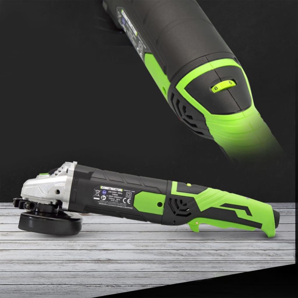 MEULEUSE D'ANGLE 1200W 125MM VIT.VAR. | Leroy Merlin