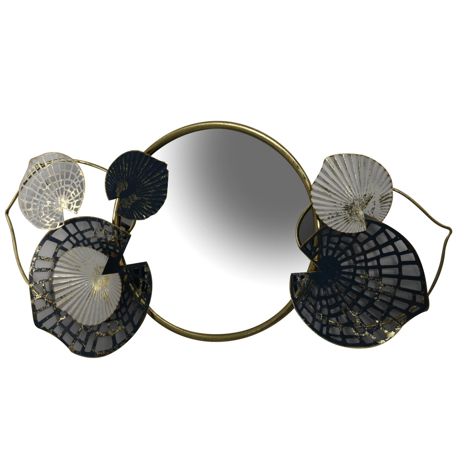 Quadro metallo con specchio oro cm95,3x6,4x52,1 | Leroy Merlin