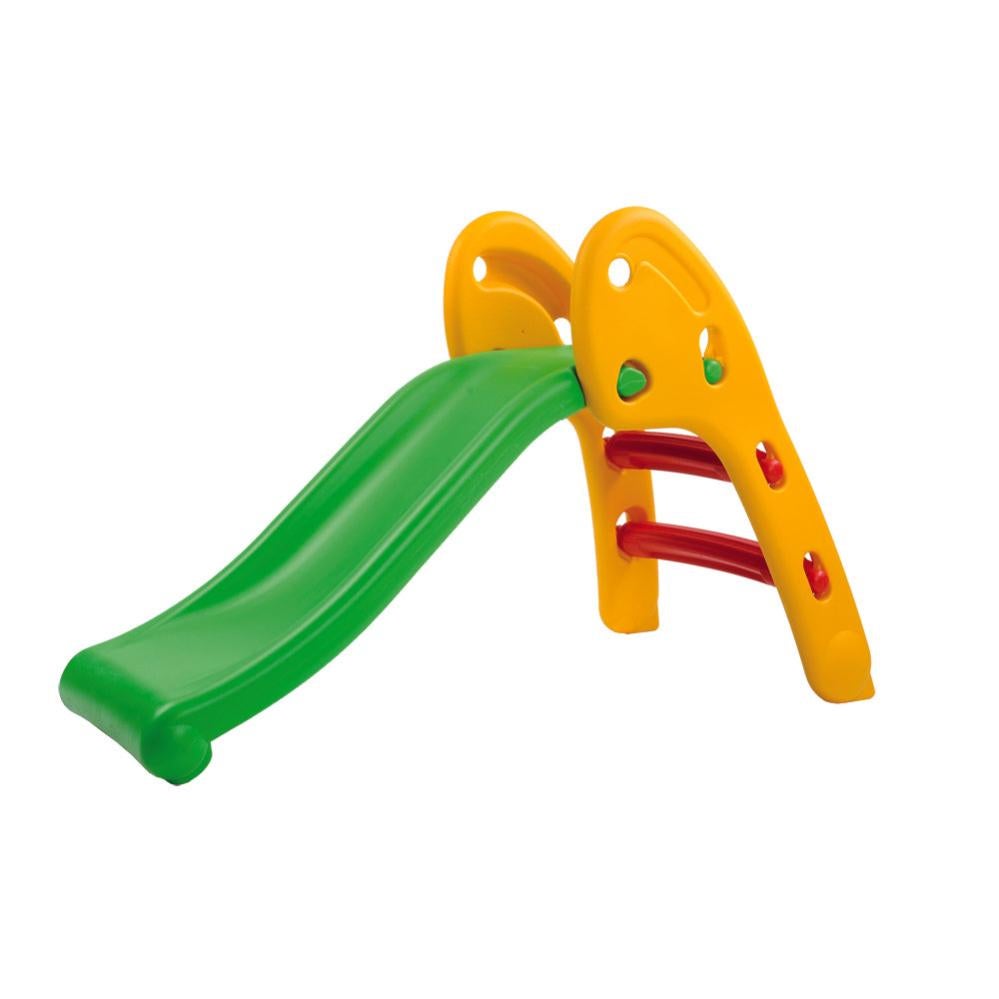 Scivolo per Bambini 110x54x70 cm Pieghevole in Plastica Verde e ...