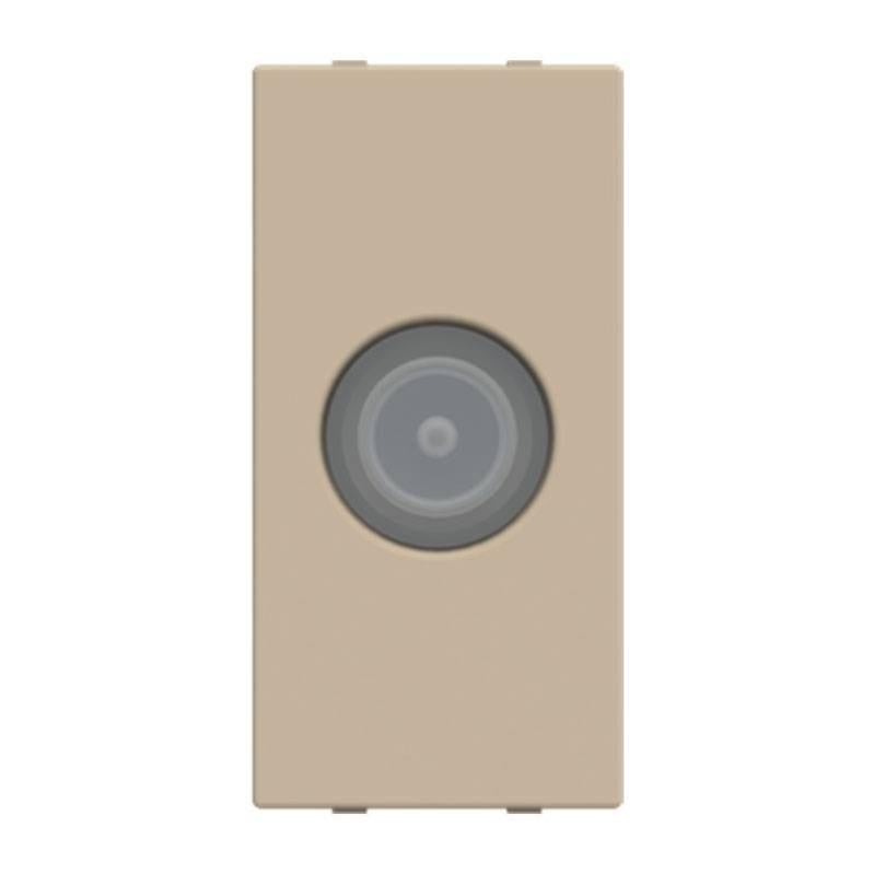 Prise TV Bornier Abb Zenit N2150.7 CV Type M Champagne Z1131CV | Leroy ...