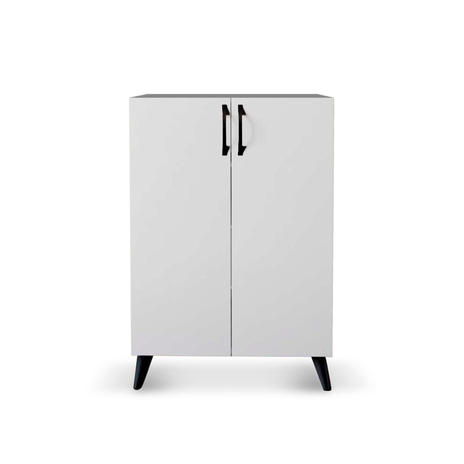 Armadio Multiuso - Scarpiera Catter House Rodas Bianco 67x33x80 cm con ...