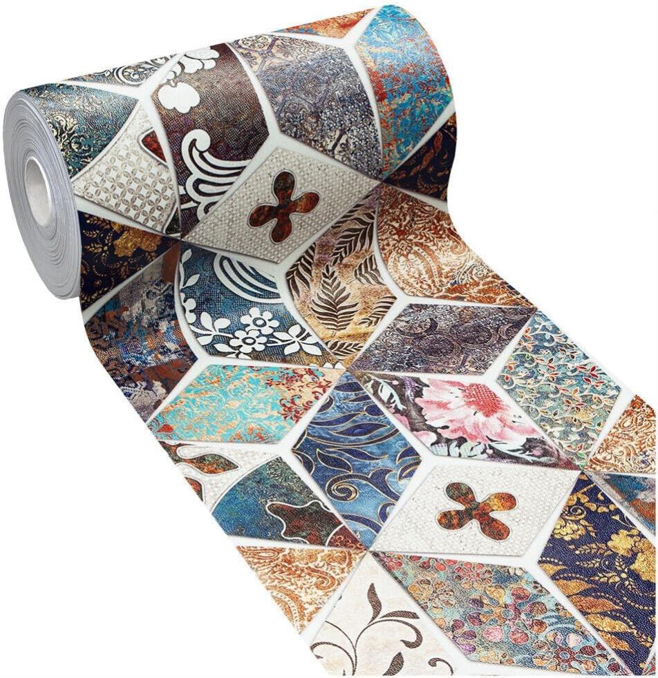 Tapis De Cuisine PVC 51x180 cm Souple Anti Taches Antidérapant Lavable ...