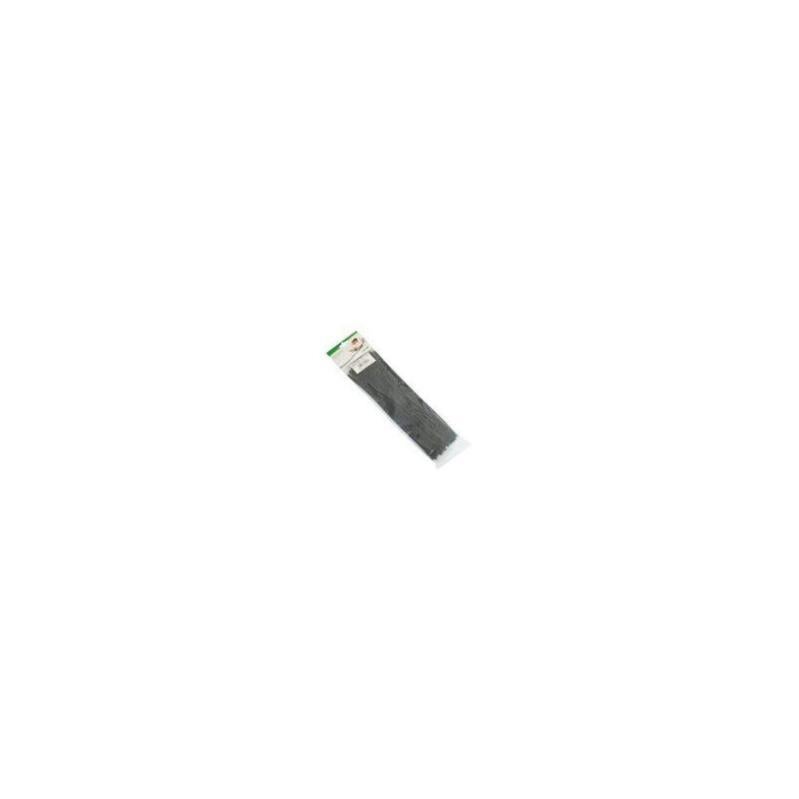 Attaches de c ble en ligne longue 300 mm de largeur 3,6 mm noir 100 pcs. | Leroy Merlin