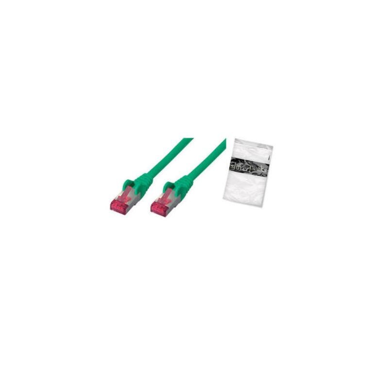 Shiverpeaks bs75720-ag c ble r seau vert 10 m cat6a s/ftp (s-stp) | Leroy Merlin