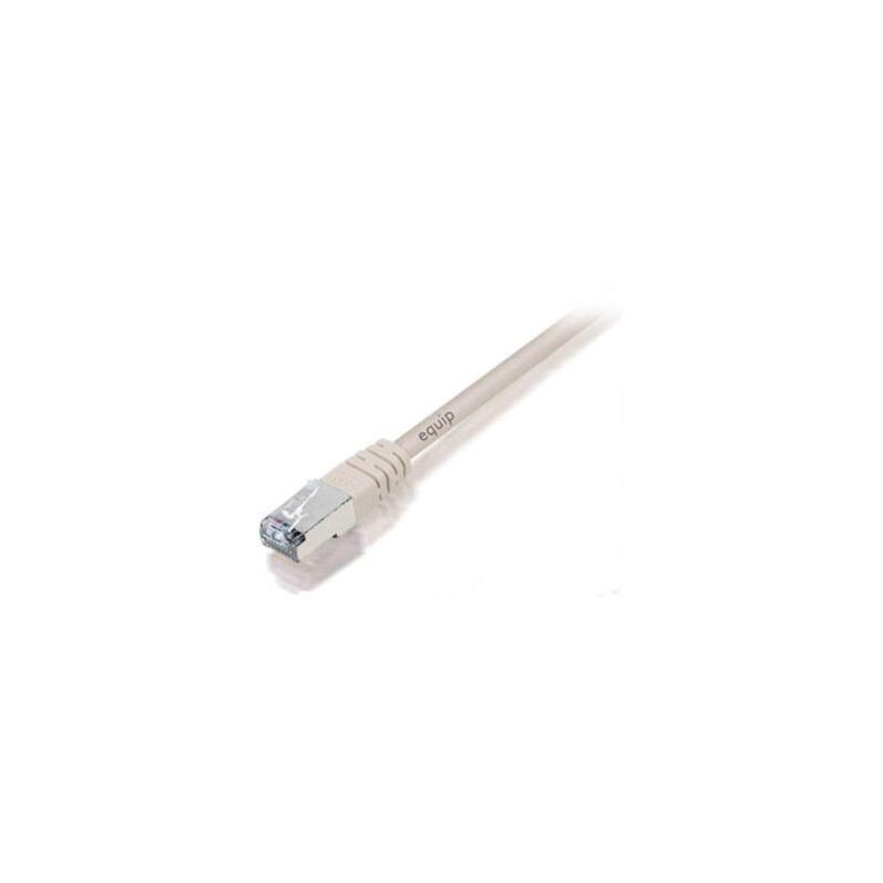 Equiper c ble r seau cat5e sf/utp 2xrj45 30,00m gris polybeutel | Leroy Merlin