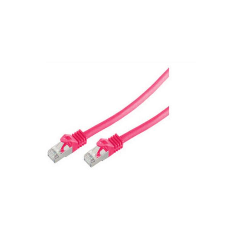 C ble r seau magenta s-conn bs75511-0,5 m 0,5 m cat7 s/ftp (s-stp) | Leroy Merlin