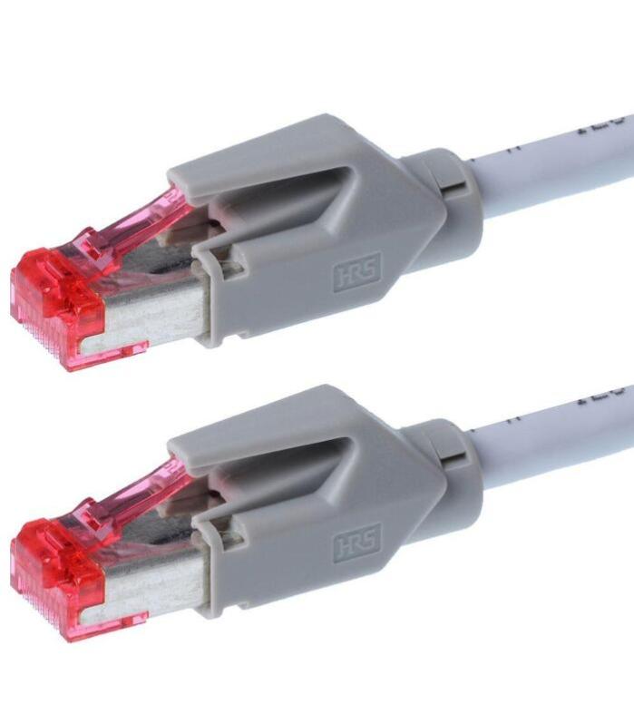 Draka cable de red s/ftp cat 6a hq tm21 (eia/tia) gris 0,3m | Leroy Merlin