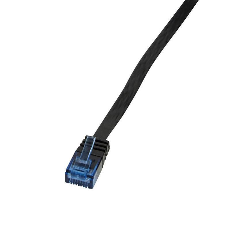 Logilink 2m cat.5e u/utp c ble r seau rj45 cat5e u/utp (utp) noir | Leroy Merlin