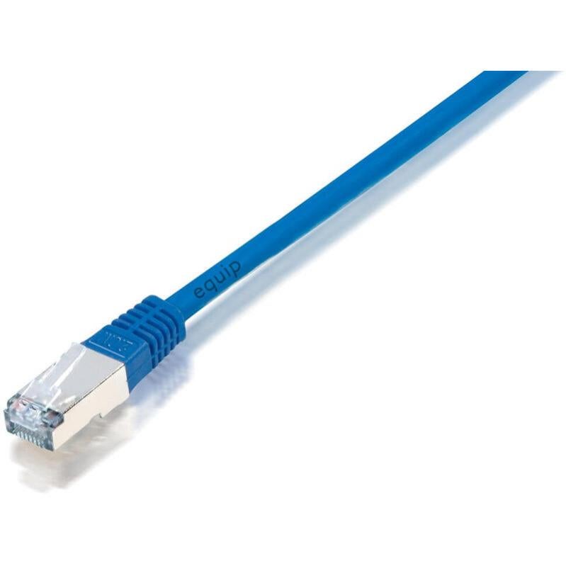 Equiper c ble r seau cat5e f utp 2xrj45 0,25m bleu | Leroy Merlin
