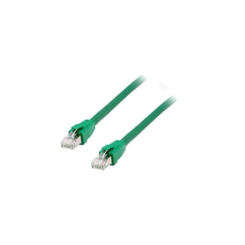 Equiper c ble r seau cat8.1 s/ftp 2xrj45 5,00m vert (sstp)pi | Leroy Merlin