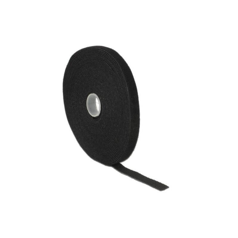 Delock cinta de velcro en rollo l 10m w 13 mm negro | Leroy Merlin