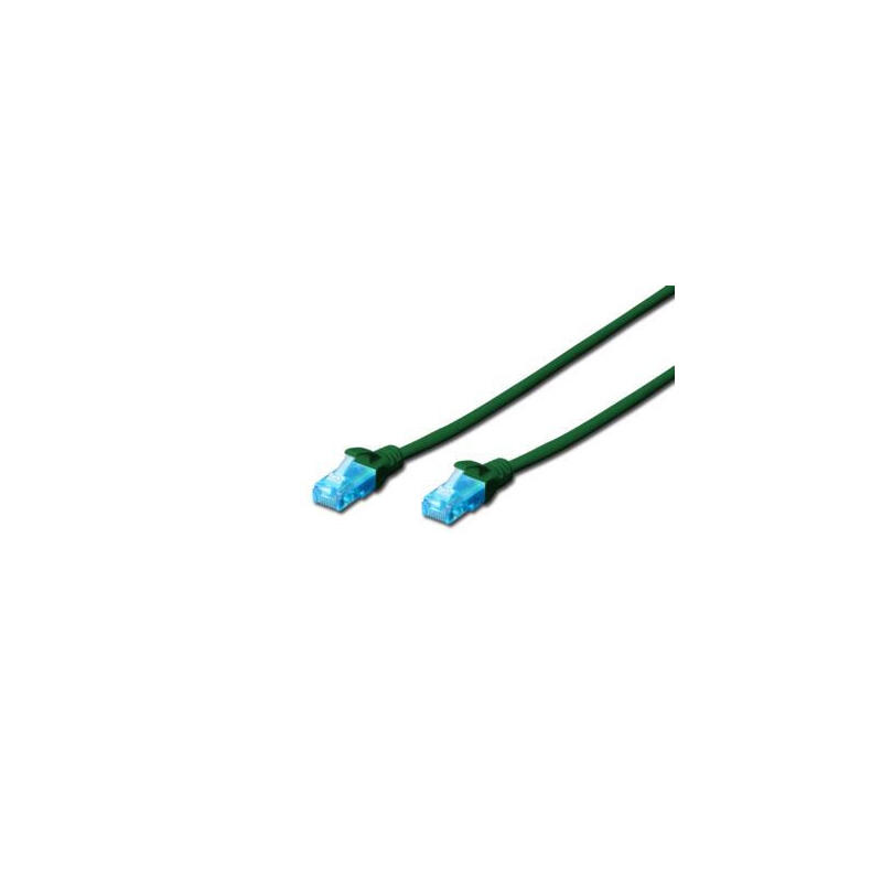 C ble r seau Digitus cat 5e u-utp pvc awg 26/7 15m bleu | Leroy Merlin