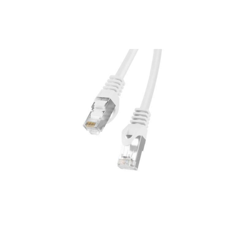 C ble r seau Lanberg rj45 cat.6 ftp 1m blanc pcf6-10cc-0100-w | Leroy Merlin