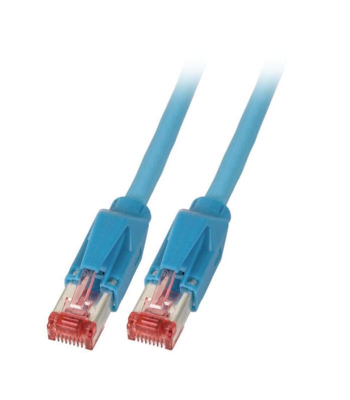 Efb elektronik k8708bl.0.50 c ble r seau 0,5 m cat6a s/ftp (s-stp) bleu | Leroy Merlin