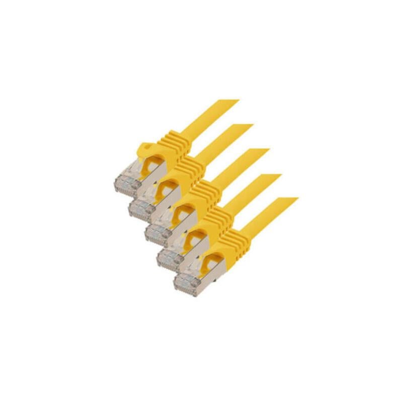 Chat S-conn. C ble r seau jaune 7 s/ftp 3 m cat7 s/ftp (s-stp) | Leroy Merlin