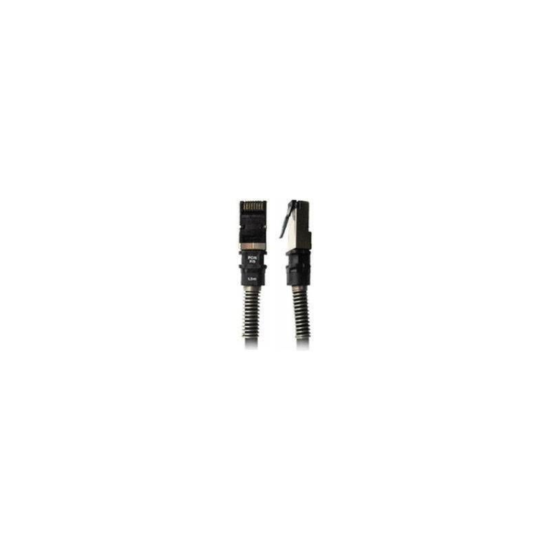 C ble r seau utp rj45 cat.6a noir, 2,1 m tres | Leroy Merlin