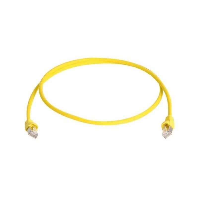 TelegÄrtner cable de red sftp cat 6a amarillo 0,5m | Leroy Merlin