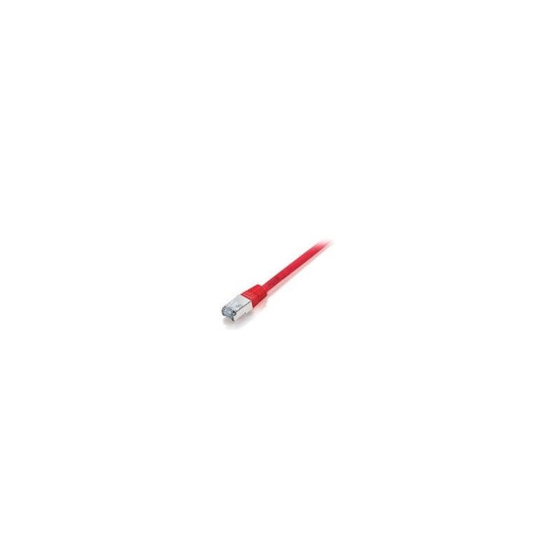 Equiper c ble r seau cat5e sf/utp 2xrj45 0,25m rouge | Leroy Merlin