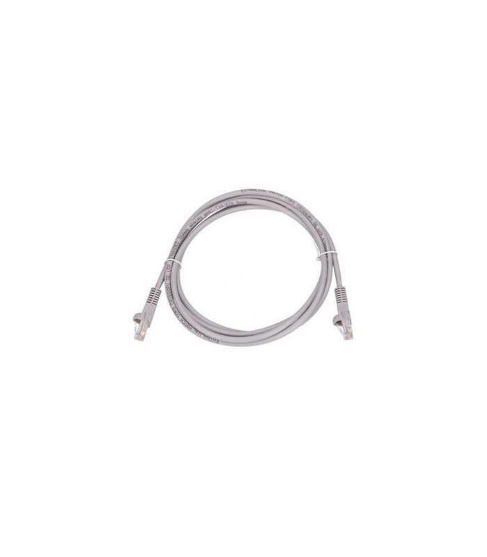 Cordon de brassage lan Extralink cat.5e utp 2m paire torsad e gris cuivre nu | Leroy Merlin