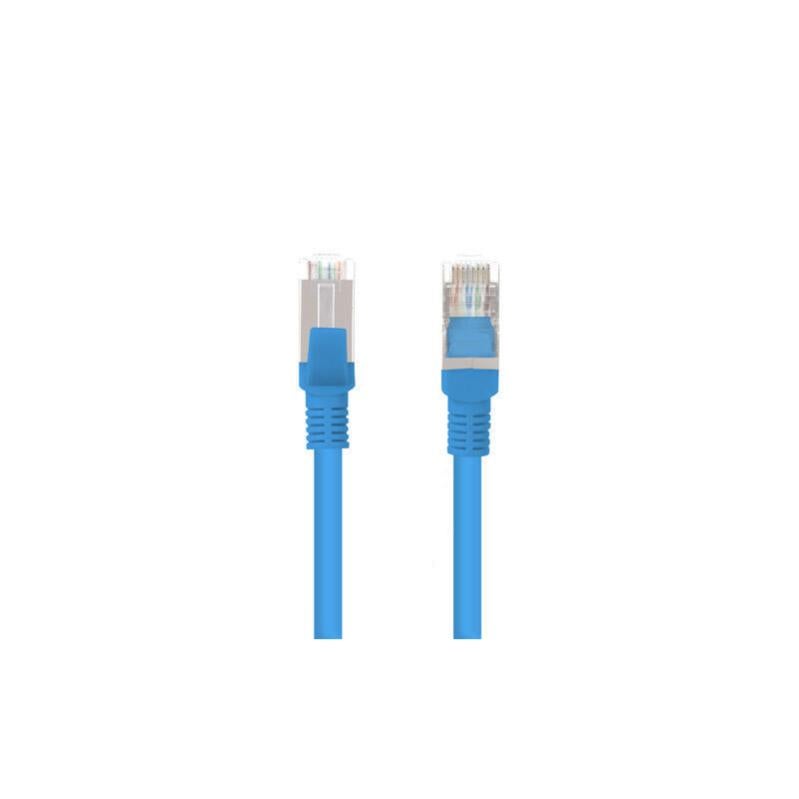 C ble r seau Lanberg, rj45, ftp, cat 5e, 3 m, bleu, blind pcf5-10cc-0300-b | Leroy Merlin