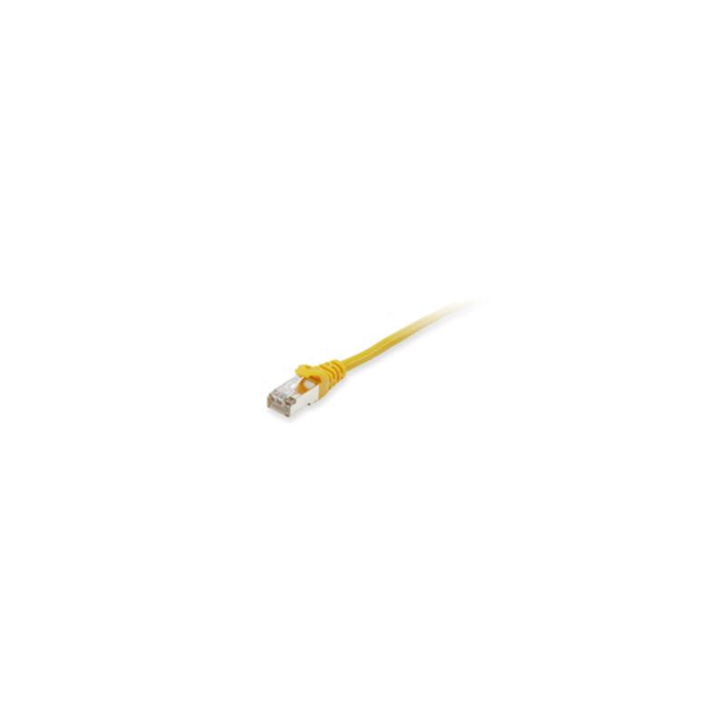 Equiper c ble r seau cat5e sf/utp 2xrj45 30,00m jaune | Leroy Merlin