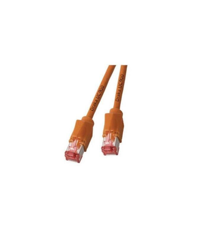 Efb elektronik s/ftp rj-45 c ble r seau cat.6a 20 m cat6a s/ftp (s-stp) orange | Leroy Merlin