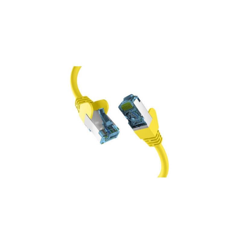 Efb rj45 cable de red con cat7 rohcable amarillo 2m | Leroy Merlin