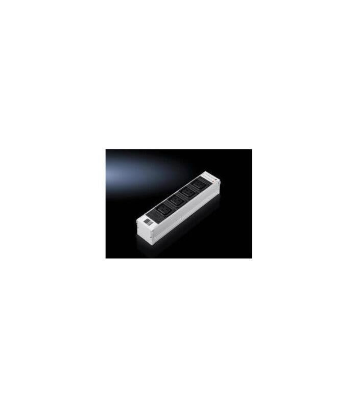 Rittal dk 7856.230 base multipla 4 prese AC interno nero, grigio ...