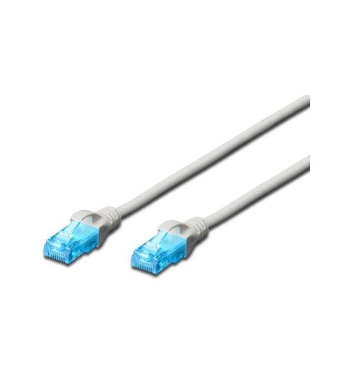 C ble r seau Digitus dk-1512-015 premium utp cat 5e 1,5 m gris | Leroy Merlin