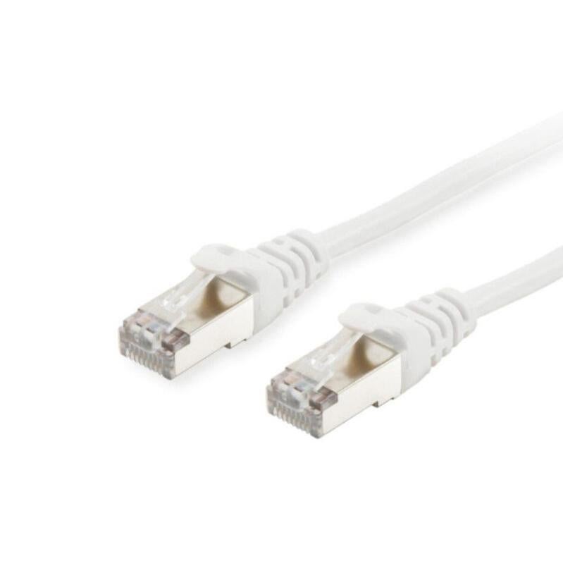Equiper c ble r seau cat6a s/ftp 2xrj45 0,50m blanc lszh | Leroy Merlin