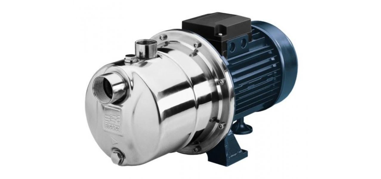 ELETTROPOMPA AUTOADESCANTE IN ACCIAIO INOSSIDABILE AISI 304 EBARA JEXM/A 80 PER SERBATOI ...